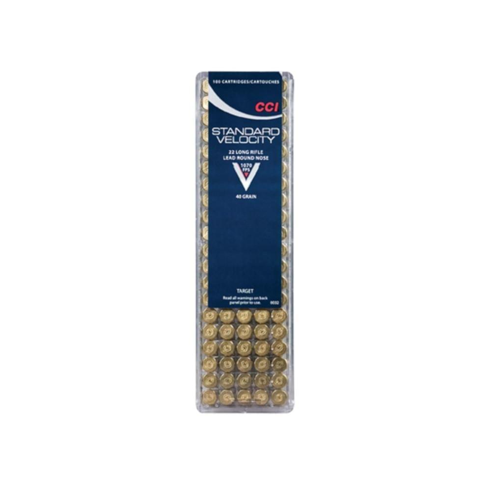 Bullseye North | CCI Standard Velocity Ammo .22LR 40gr LRN - Case, 5000 ...