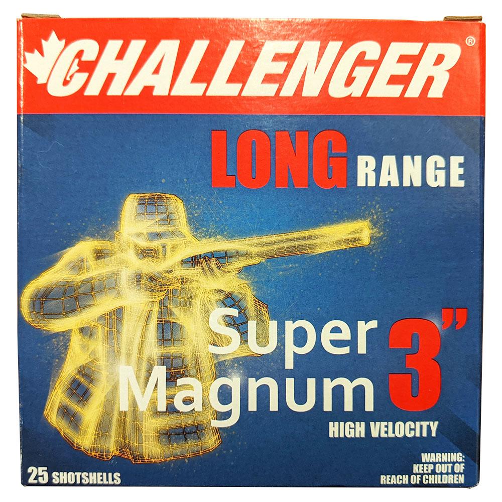 Bullseye North | Challenger Super Magnum 12ga 3" #6 Lead 1-7/8oz, Box Of 25