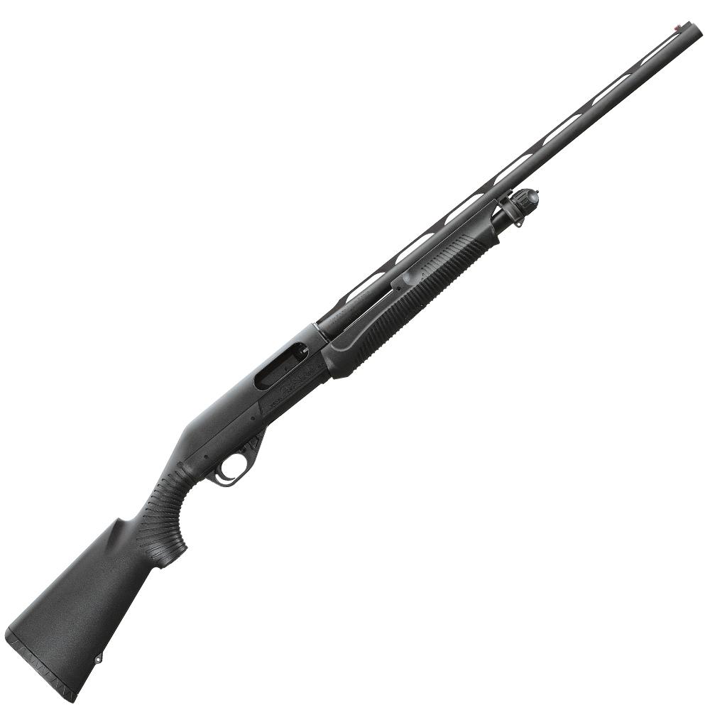 Bullseye North Benelli Nova Pump Action Shotgun 12 Gauge 26 Barrel Black Synthetic