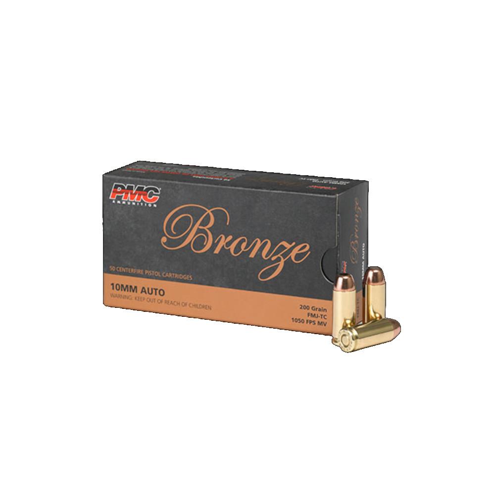 Bullseye North | PMC Bronze 10mm Auto 200 Grain FMJ Truncated Cone ...