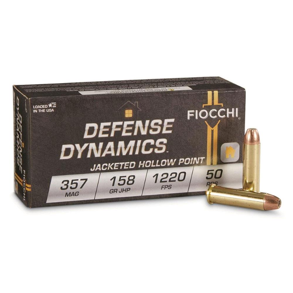 Bullseye North | Fiocchi Pistol Shooting Dynamics, .357 Magnum, JHP ...