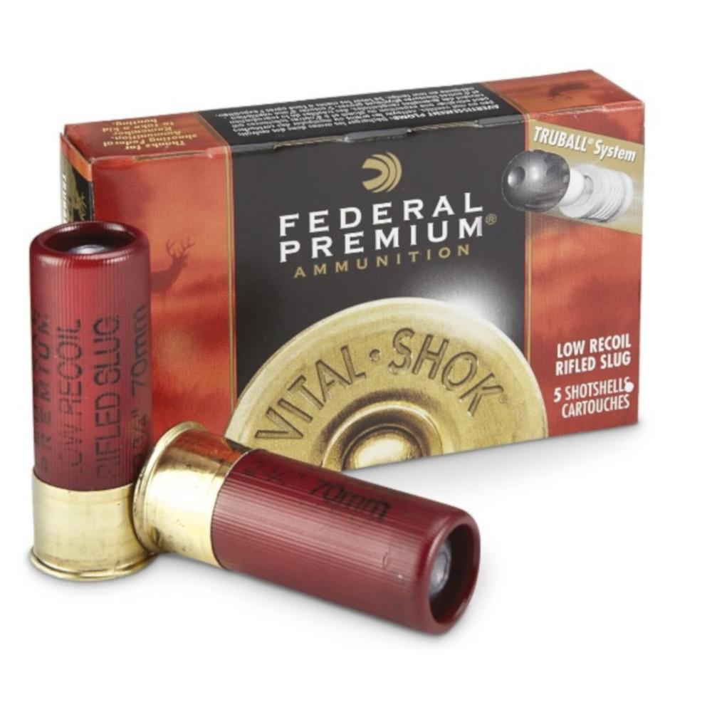 Bullseye North | Federal Premium Vital-Shok Ammo 12 Gauge Rifled Slug ...