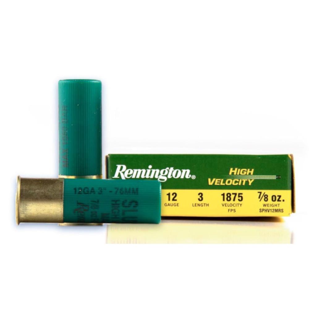 Bullseye North | Remington Slugger Ammo HV Magnum Rifled Slug Loads 12 ...