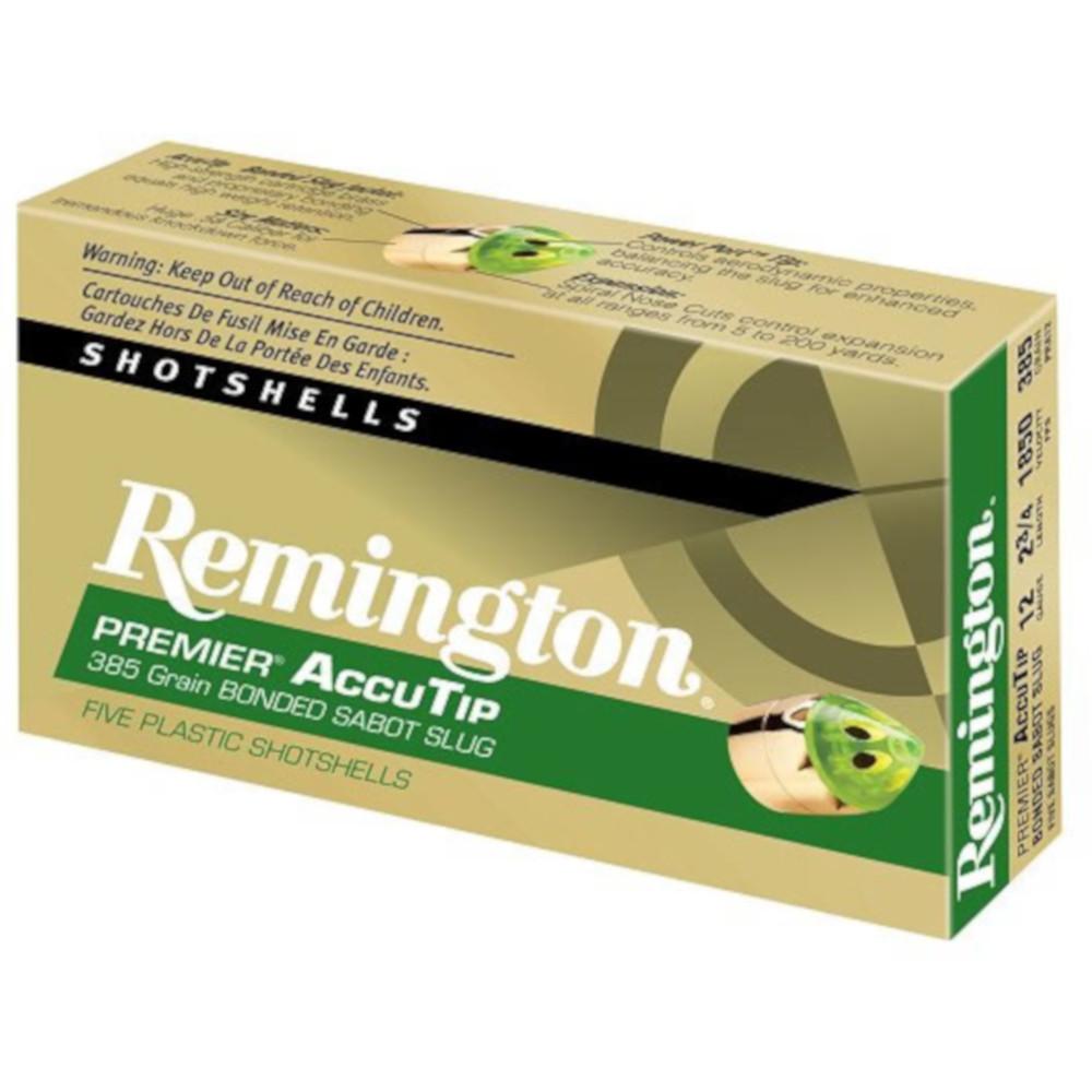 Bullseye North | Remington Premier Rifle Ammo PRA12M 12 Gauge 3" 385 GR ...