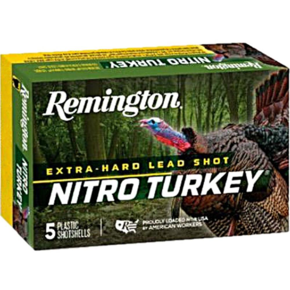 Bullseye North | Remington Nitro Turkey Ammo 12 Gauge 3.5" #5 Lead Shot ...