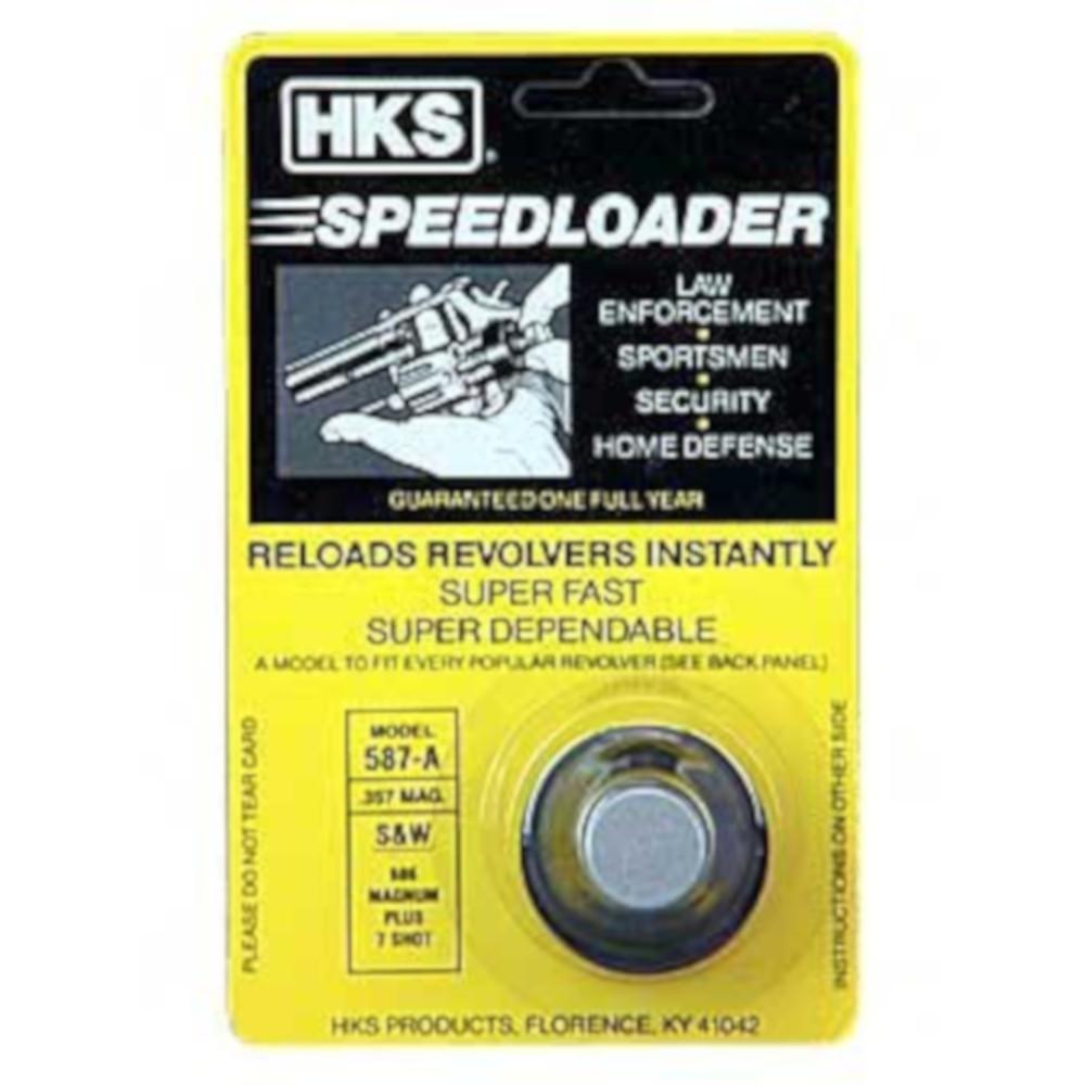 Bullseye North | HKS Speedloader .357 Mag Black For S&W 686 Taurus 617 ...