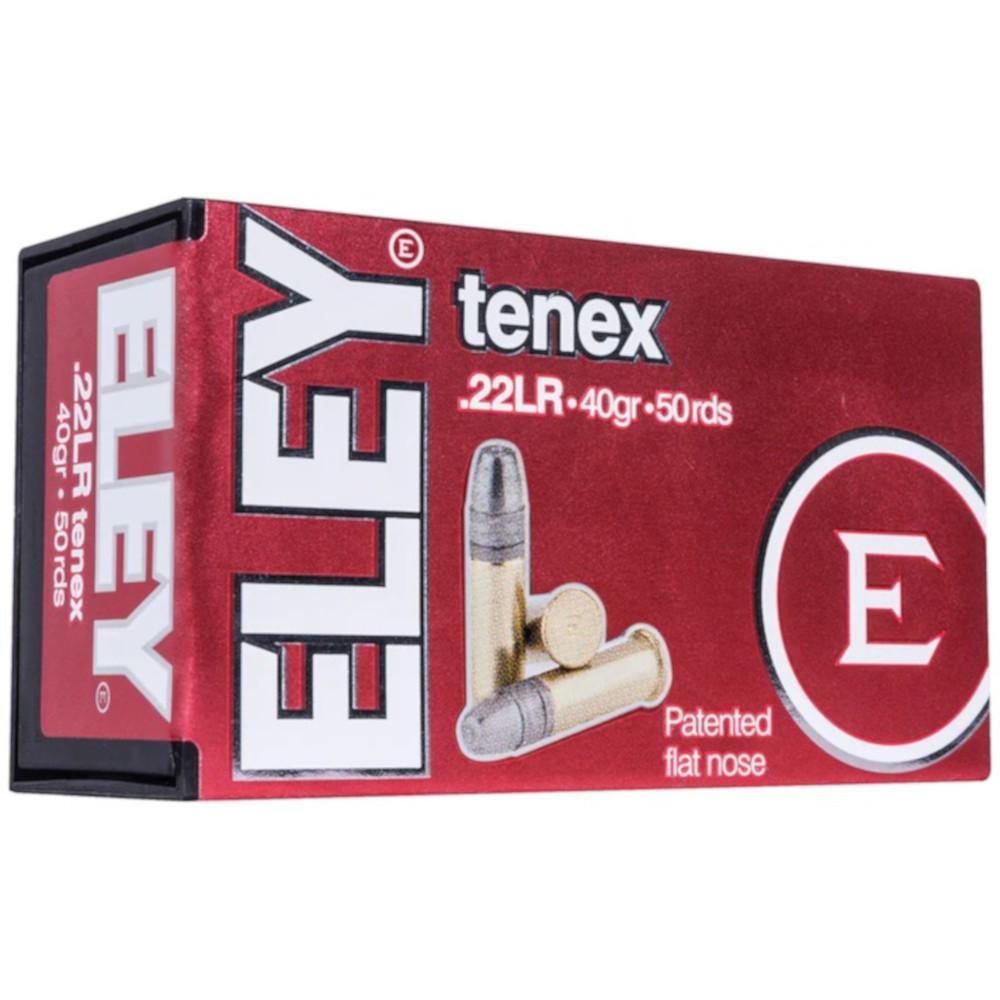Bullseye North | Eley Tenex EPS Ammo 22LR 40gr Lead Flat Nose A00100 ...