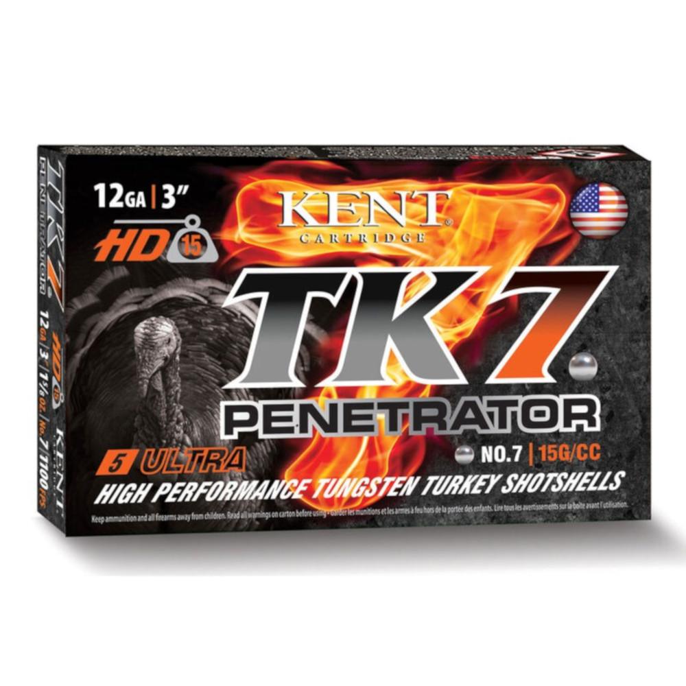 Bullseye North | Kent Cartridge TK7 Penetrator Ammo 12 Gauge 3" #7 Shot ...