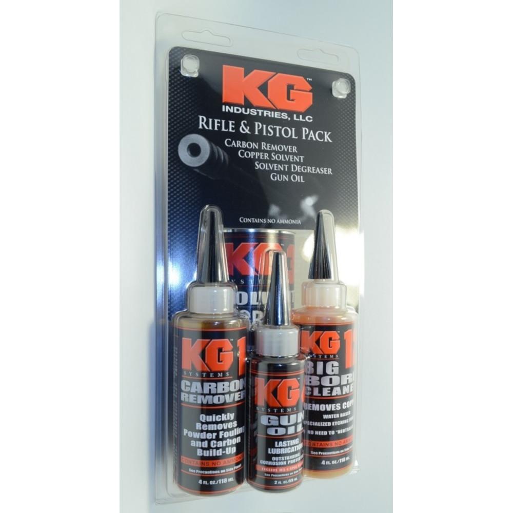 Bullseye North | KG Industries Rifle & Pistol Cleaning Pack - KG-1 KG-3 ...