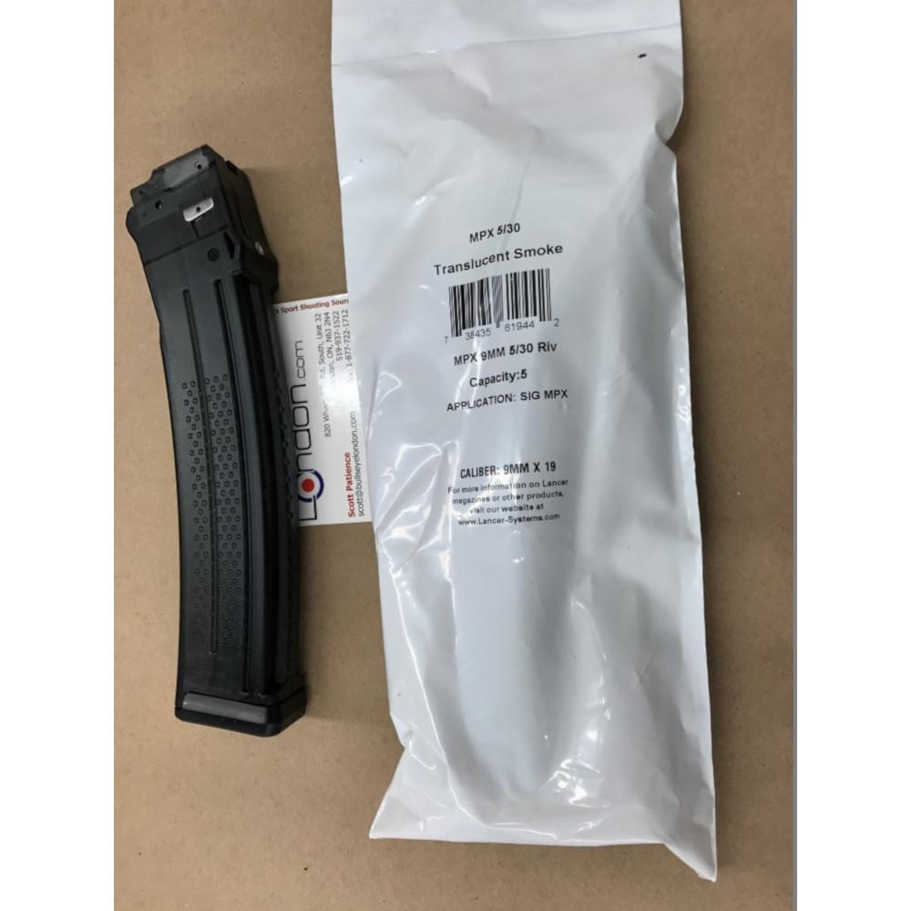 Bullseye North | Lancer Sig Sauer MPX Gen 2 Magazine 9mm Luger 5/30 5 ...