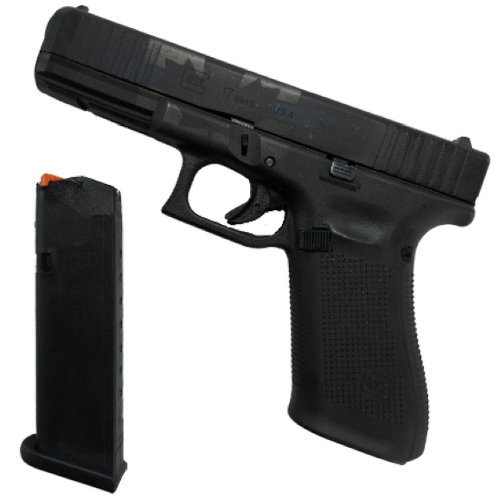 Bullseye North | Glock 17 Gen5 Semi-Auto Pistol Custom Thin Blue Line ...