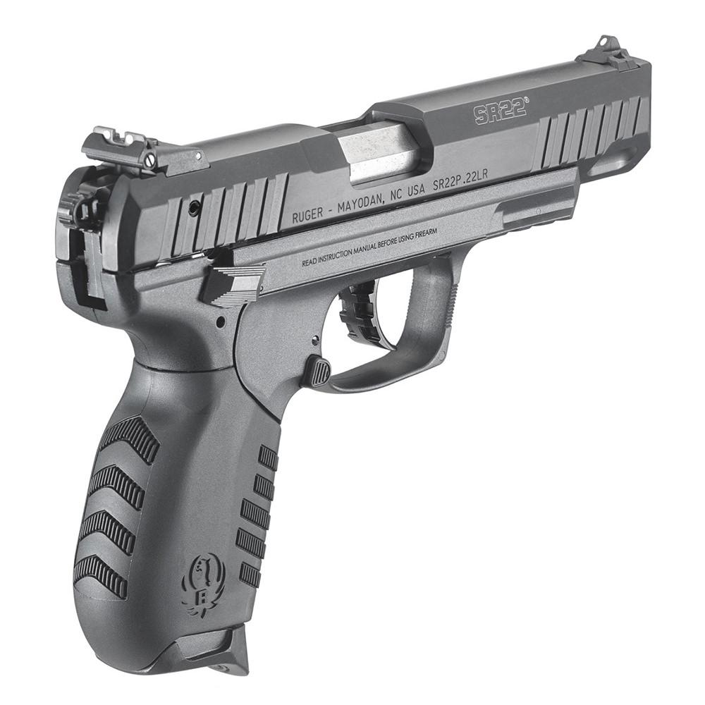 Bullseye North | Ruger SR22 Semi-Auto Pistol .22LR 4.5" Barrel Black ...