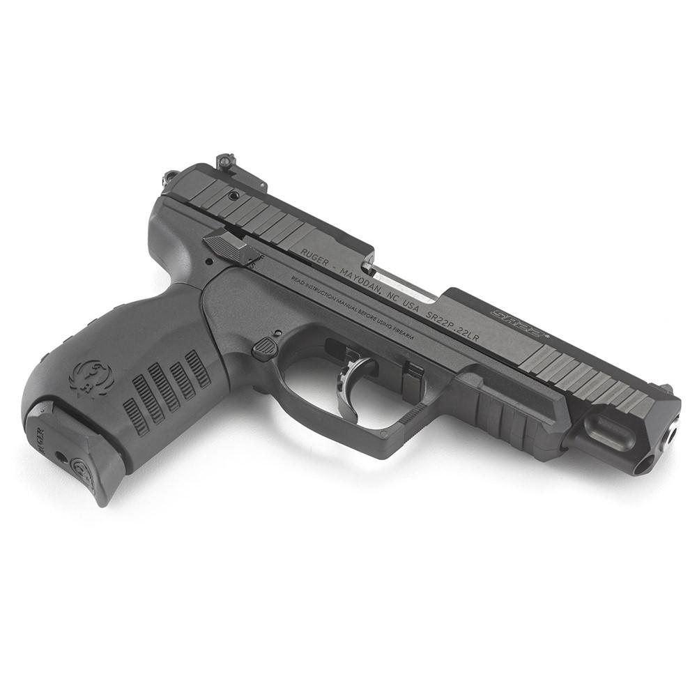 Bullseye North | Ruger SR22 Semi-Auto Pistol .22LR 4.5" Barrel Black ...