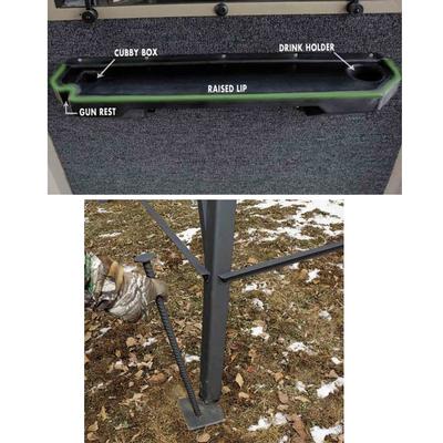 Bullseye North | Muddy Bull Box Hunting Blind with 10' Elite Tower